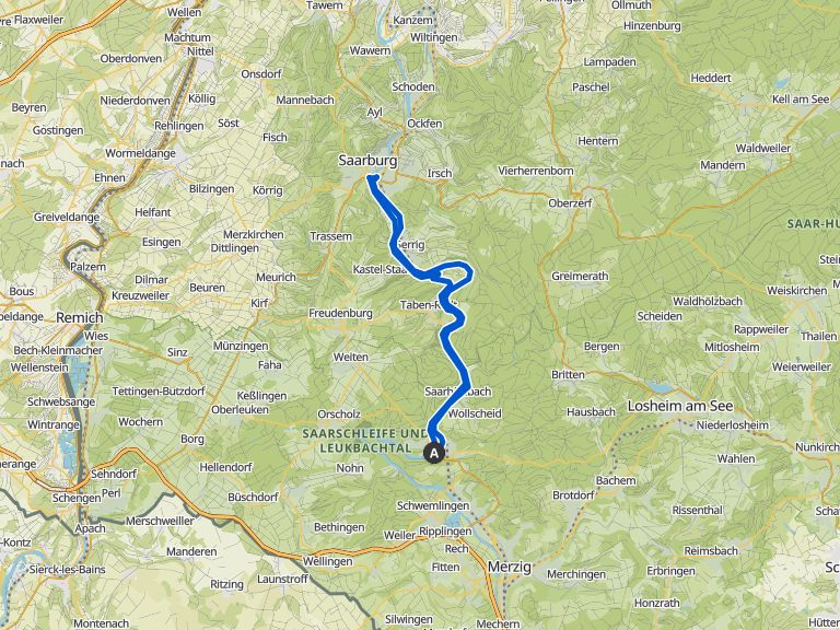 Mettlach_Saarburg | Fahrradtour | Komoot